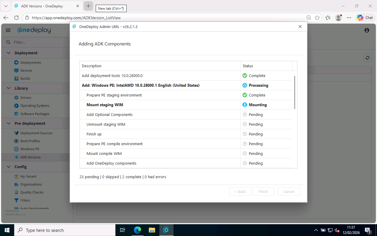 How To: Upgrade Your Windows ADK Version - OneDeploy